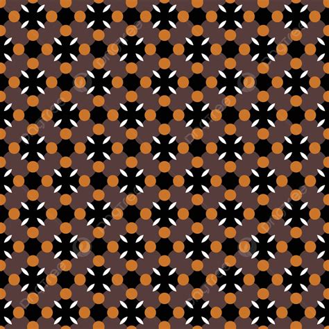 Geometric Shapes In A Vector Pattern Creating A Seamless Textured