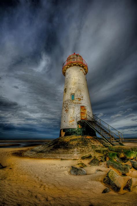 Old Lighthouse Photograph By Adrian Evans Fine Art America