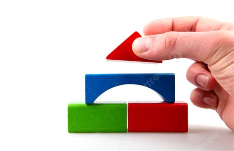 Wooden Building Blocks Background Construct Structure Photo And Picture