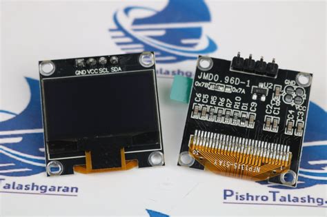 راه اندازی ماژول نمایشگر Oled با آردوینو فروشگاه پیشرو تلاشگران