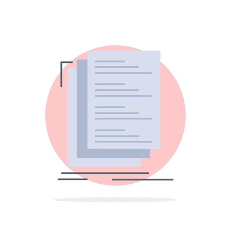 Code Coding Compile Files List Flat Color Icon Vector Vector