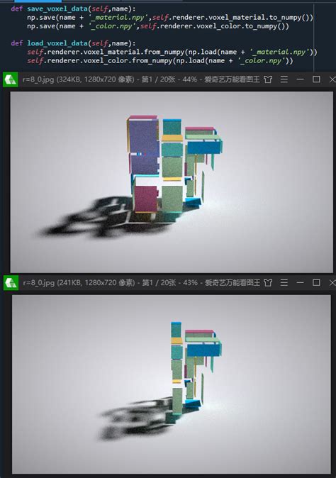 从numpy数组中导入voxel material和voxel color数据，不能正确复现显示结果 · issue 24 · taichi dev voxel challenge · github