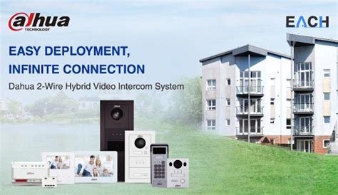 Dahua Technologys New 2 Wire Intercom System Launch Security News
