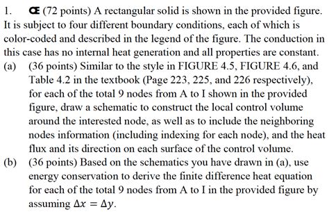 Solved Points A Rectangular Solid Is Shown In The Chegg Com