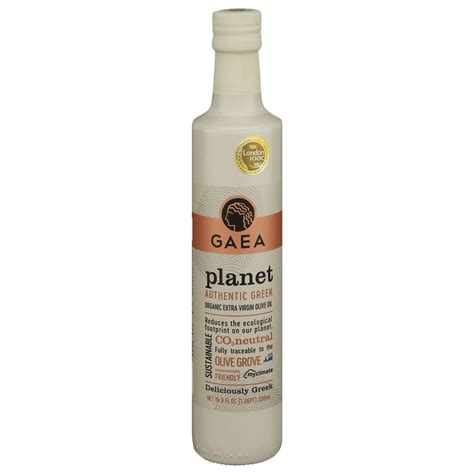 Gaea Planet Organic Extra Virgin Olive Oil 169 Fluid Ounce 6 Per Case