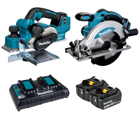 Набор аккумуляторного инструмента Makita, 18 В: дисковая пила DSS610Z ...