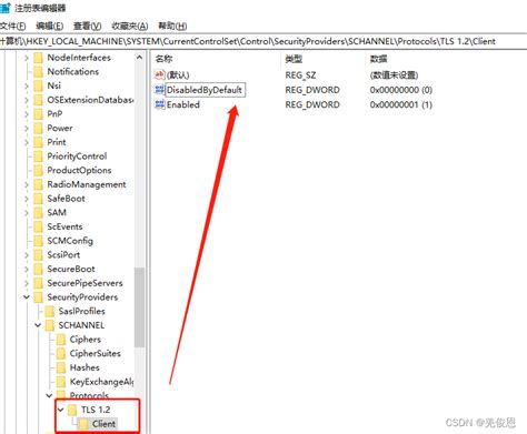 windows 启用对tls1 2和1 3的支持，并禁用对tls1 0的支持 windows tls 版本 羌俊恩的博客 csdn博客