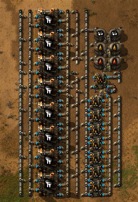 Noobys Compact Tileable Oil Processing R Factorio