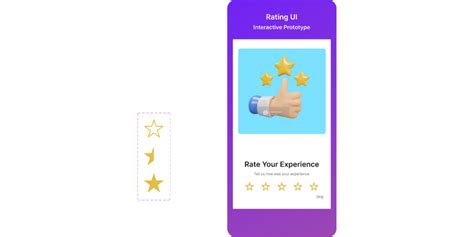 Rating UI Figma