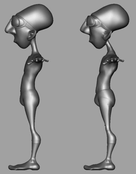 Protocol To Build A Reusable Deformation Template I Model Presentation Circe Characterworks