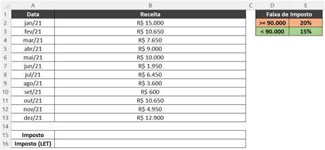 Função Let No Excel Passo A Passo Com Exemplo