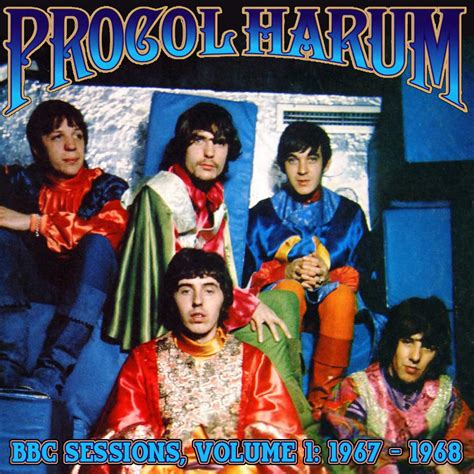 Albums That Should Exist Procol Harum Bbc Sessions Volume 1 1967 1968