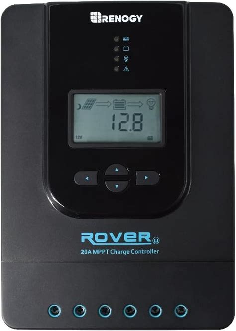 Renogy Rover 20 Amp 12v 24v Dc Input Mppt Charge Controller Auto