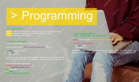 Palavra De Codificação De Texto De Script De Programação Foto Grátis