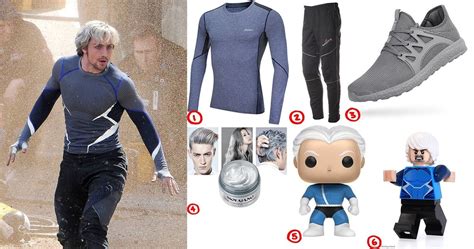 Dress Like The Avenger S Quicksilver Costume For Cosplay Halloween