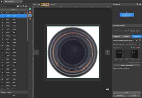 use the unsupervised segmentation module