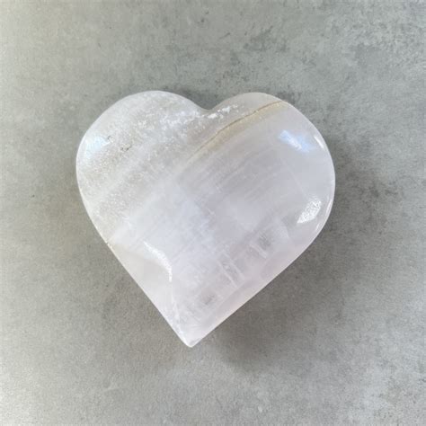 Pink Calcite Heart Phts12 B6 Chakra Wholesale