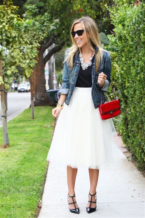 How To Wear Tulle Skirt15 Cute Outfits With Tulle Skirts