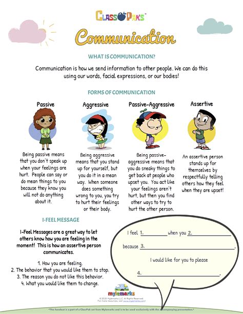 Communication Classpak