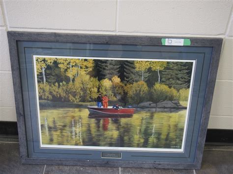 Picture In Frame By Cd Hiebert 31 12 X 24 In Wide