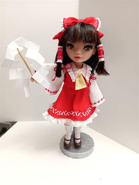 My Reimu Custom Doll Is Done R Touhou