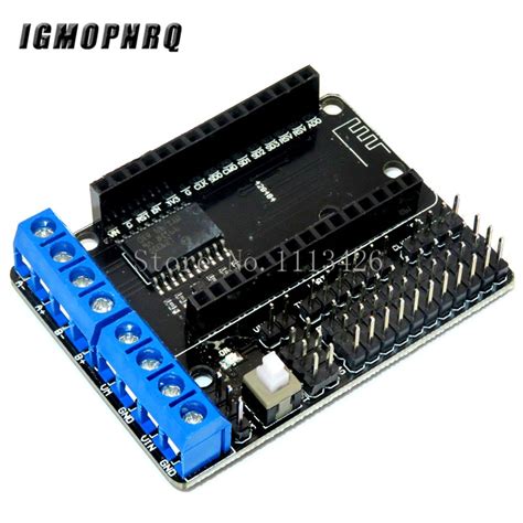 L293d For Esp8266 Esp 12e Dual High Power H Bridge Module For Wireless