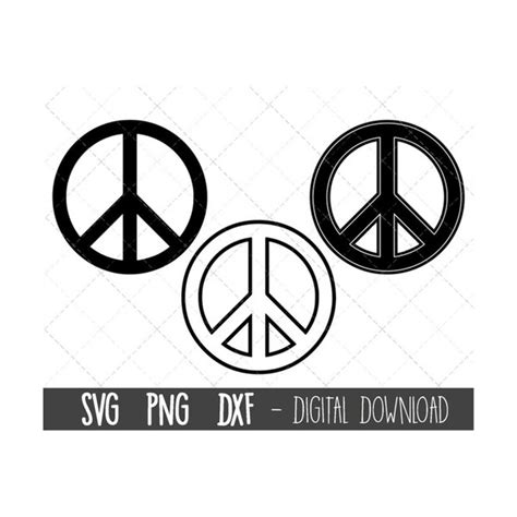 Peace Sign Svg Peace Symbol Svg Heart Svg Peace Sign Clip Inspire