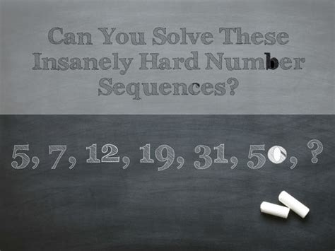 Can You Solve These Insanely Hard Number Sequences Quiz Cow