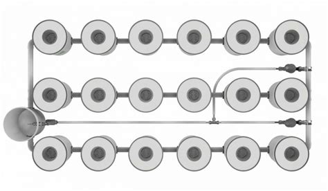 Hydroponics System Rdwc Pro 18 Pots
