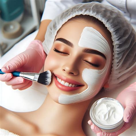 Premium Photo Girl Facial