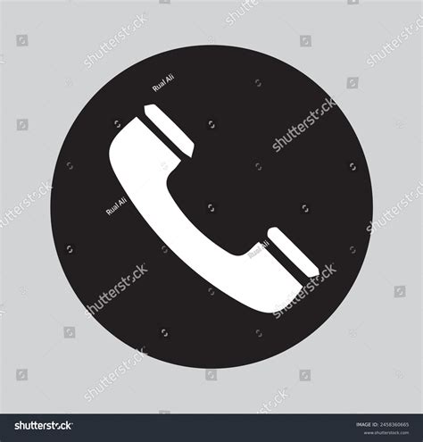 Phone Icon Vector Set Flat Phone Stock Vector Royalty Free 2458360665