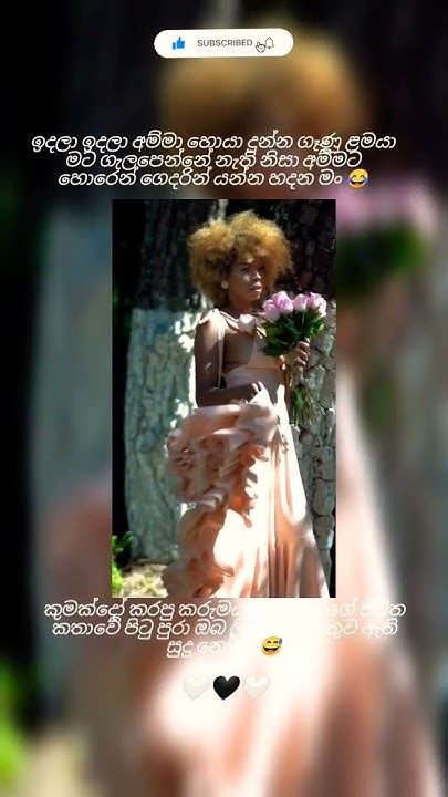 ගෙදරින් හොයපු කසාදෙට කැමති නැති එයා 😁 Youtube