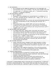 Mastering PH Calculations Formulas For Acids Bases Buffers Course Hero