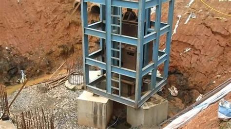 High Strain Dynamic Load Testing Rental Service Frame And Hammer At