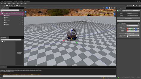 Create A Level In Open 3d Engine Open 3d Engine