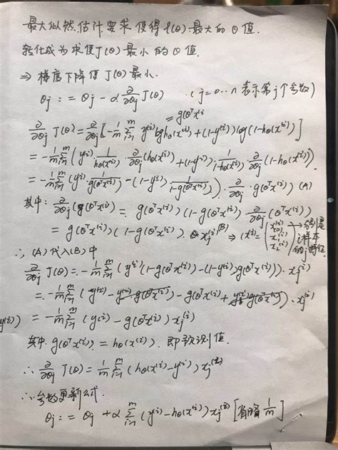 Logistic 回归（内附推导） 简书