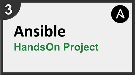 3 ansible hands on demo project step by step for beginners youtube