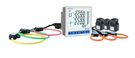 Rogowski Coil Panel Meter Modbus RTU Advanced Power Quality Analyzer Clamp Meter Smart Meter