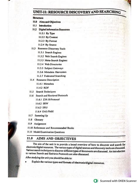 unit 11 resource discovery and searching pdf