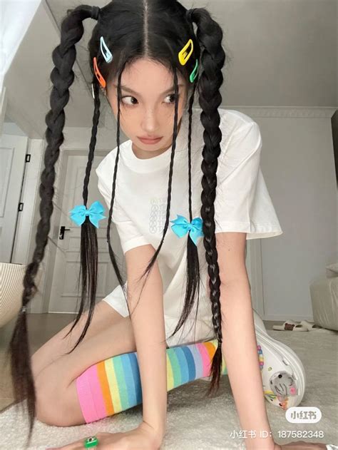 Pin By ㅋ On 「 귀여운 」 Y2k Hairstyles Aesthetic Hair Kawaii Hairstyles