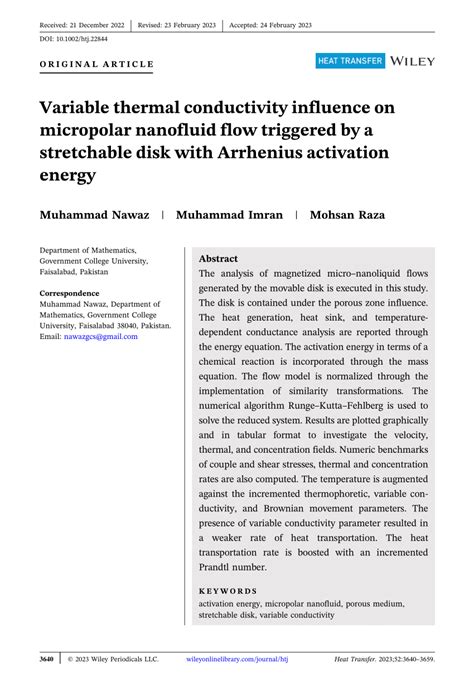 Variable Thermal Conductivity Influence On Micropolar Nanofluid Flow Triggered By A Stretchable