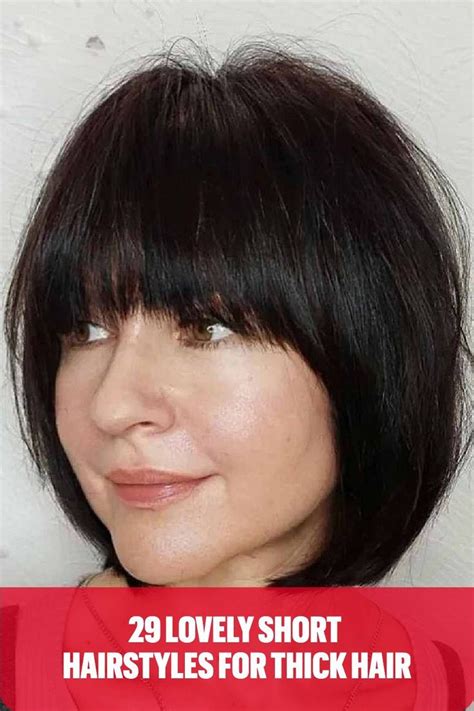 54 Top Short Hairstyles For Thick Hair To Be More Manageable Artofit
