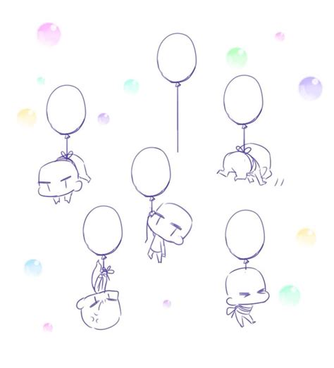 Pin by Oパフェ on เทคนคการวาดภาพ Chibi drawings Art reference photos Anime poses reference