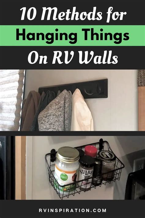 The 11 Best Ways To Hang Things On Rv Walls Rv Inspiration Trailer