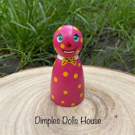 Mr Blobby Cake Topper Etsy UK