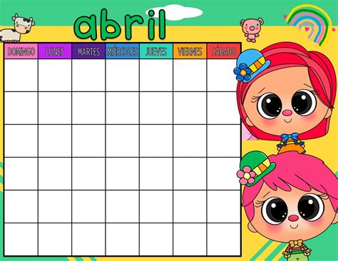 Calendario Escolar 2025 2026 Crayolas 8 Imagenes Educativas