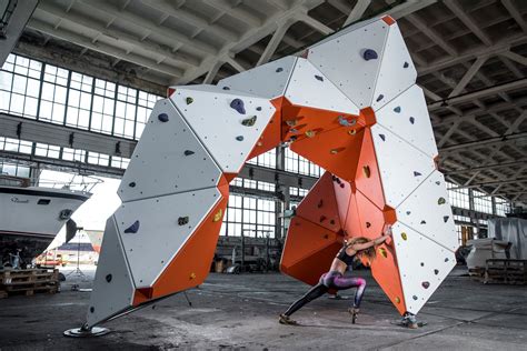 Modular Bouldering Walls For The Future Of Playgrounds Rock Climbing