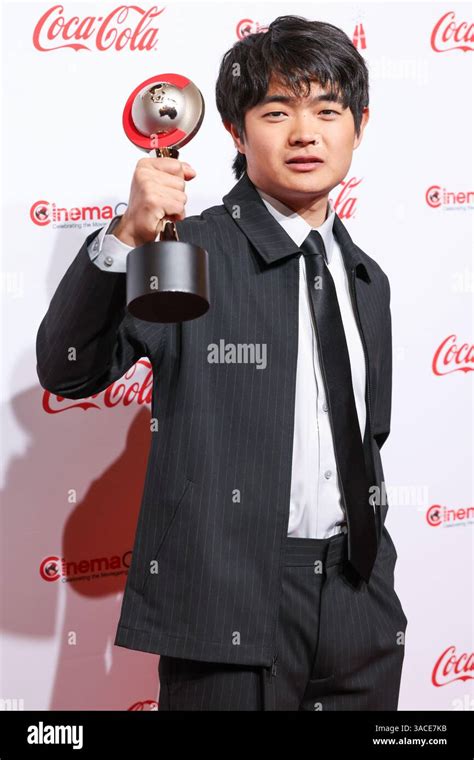 Las Vegas Nevada Usa April 03 American Actor Ben Wang Recipient Of The Star Of Tomorrow