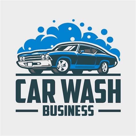 Premium Vector Premium Car Wash Business Ready Made Logo Template Set