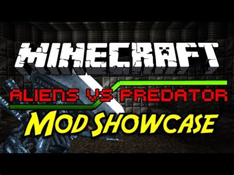 Minecraft Mod Showcase Aliens Vs Predator 9 New Mobs New Armor